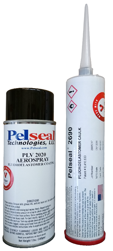 Pelseal® Viton™ Spray Paint Sealant for Critical Ducting